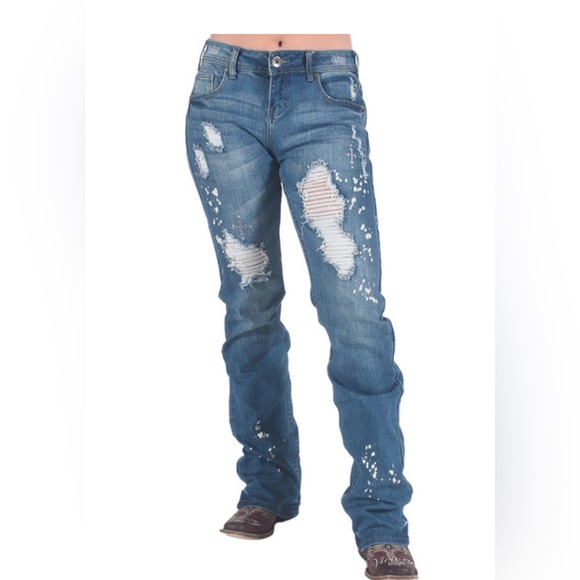 Cowgirl Tuff | Jeans | New Cowgirl Tuff Rockstar Jeans 27 X 33 | Poshmark
